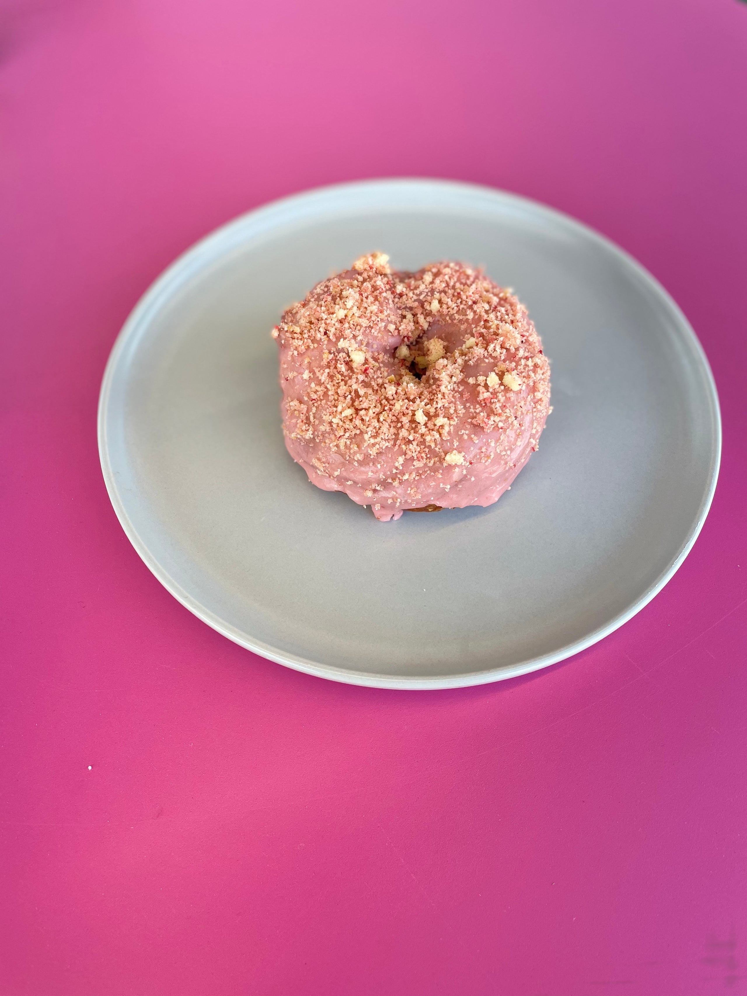 Cruller - Strawberry Shortcake | East Park Donuts & Coffee